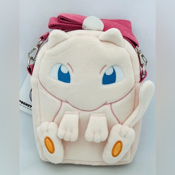 Pokemon | Accessories | Pokemon Mew Plush Purse Pochette Bag | Poshmark